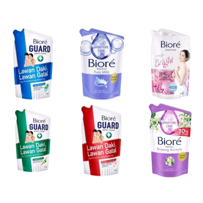 Jual Biore Body Foam Sabun Mandi Cair Relaxing Aromatic 800ml | Shopee Indonesia
