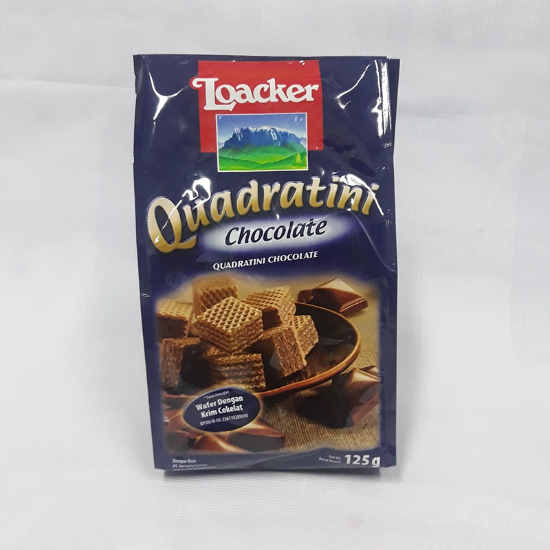 Jual Loacker Wafer Quadratini Cacao 125Gr | Shopee Indonesia