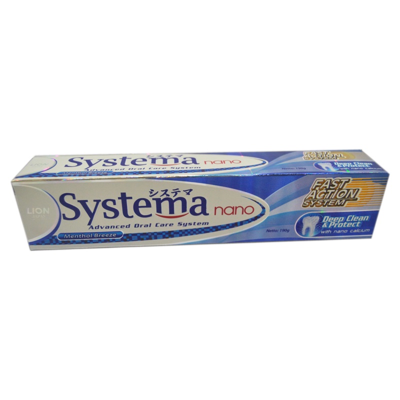 Jual Systema Pasta Gigi Menthol Breeze 190Gr | Shopee Indonesia