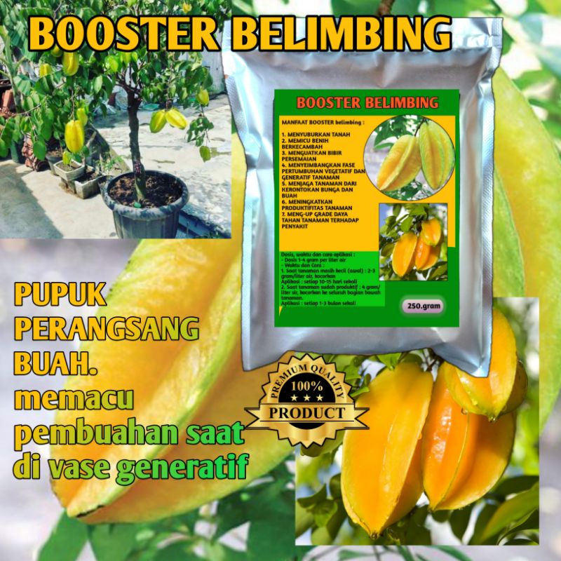 Jual pupuk booster belimbing pupuk perangsang buah melebatkan menyuburkan | Shopee Indonesia