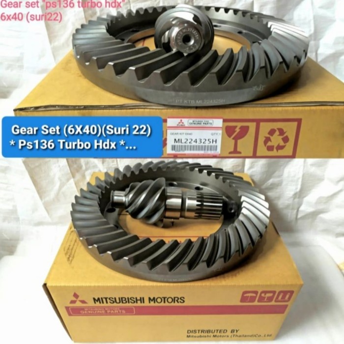 Jual gear set atau crown wheel ps136hdx/ps125hdx ML224325 | Shopee ...