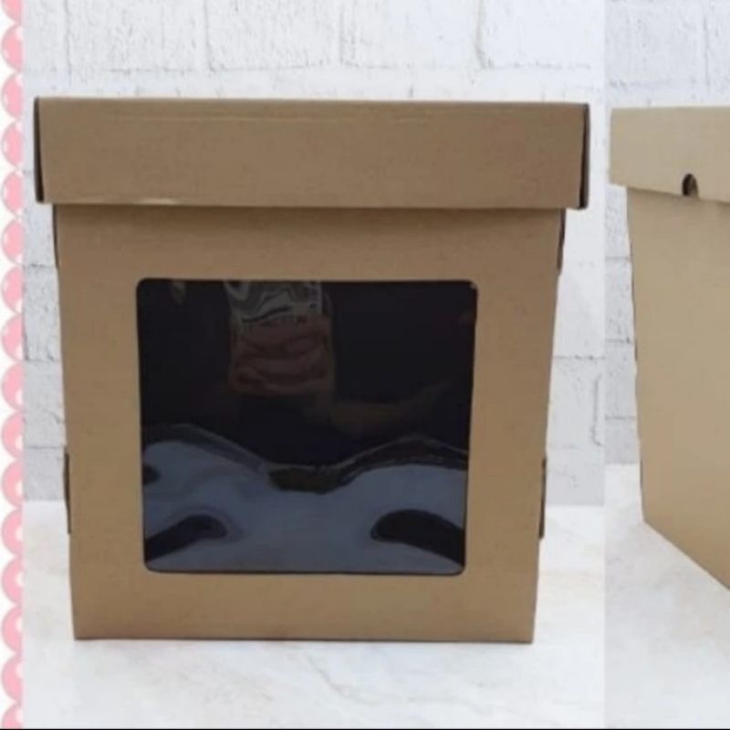 Jual Dus Cake Tinggi 20, 22, 24, 26, 28, 30 cm, Box Kue Tart Tinggi ...