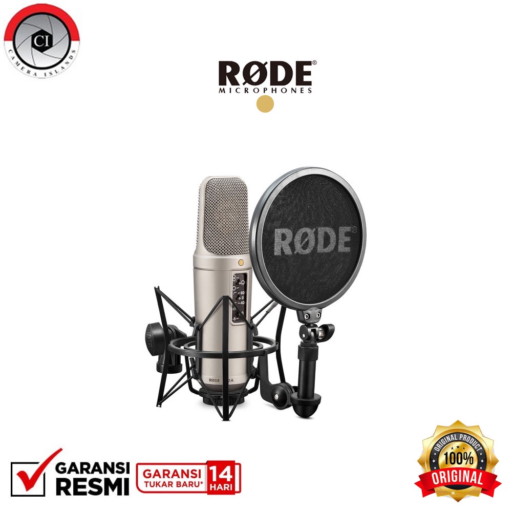 Jual RODE NT2-A Large-Diaphragm Multipattern Condenser Microphone ...