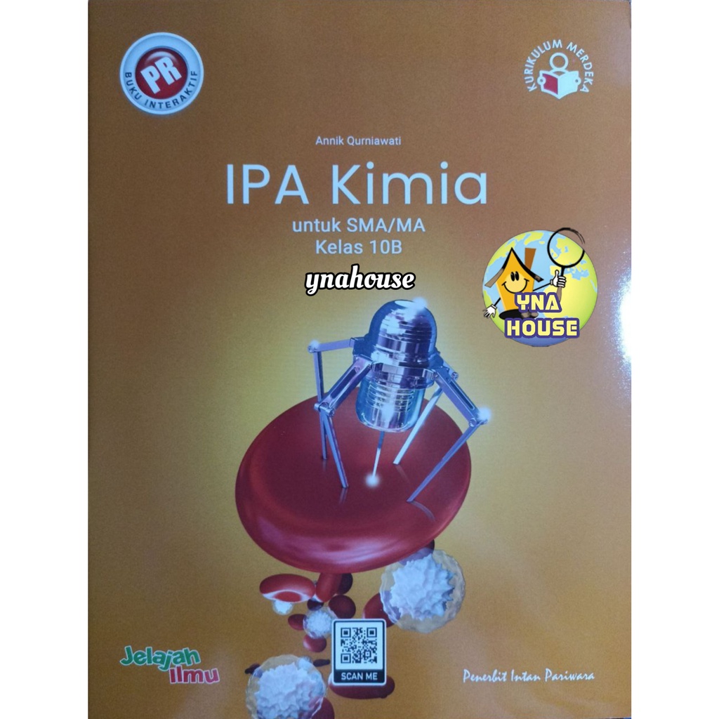Jual Buku PR Kimia SMA/MA Kelas X/10 Semester 2 Kurikulum Merdeka Intan Pariwara | Shopee Indonesia