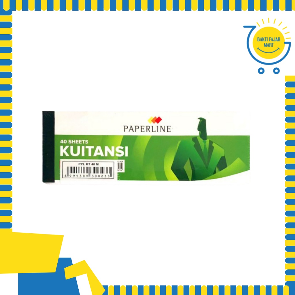 Jual Kwitansi / Kuitansi Paperline kecil PPL KT 40 M 1 PAK ISI 10 BUKU | Shopee Indonesia