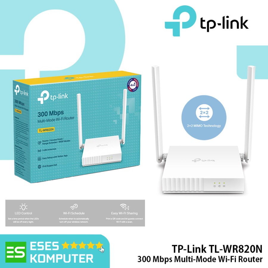 Jual Router TP-Link TL-WR820N 300MBps Wireless N Router | Shopee Indonesia