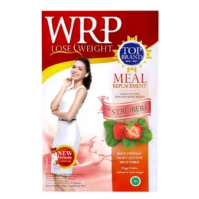 Jual WRP Meal Replacement Lose Weight 324 gr 1 Box Isi 6 Sachet ...
