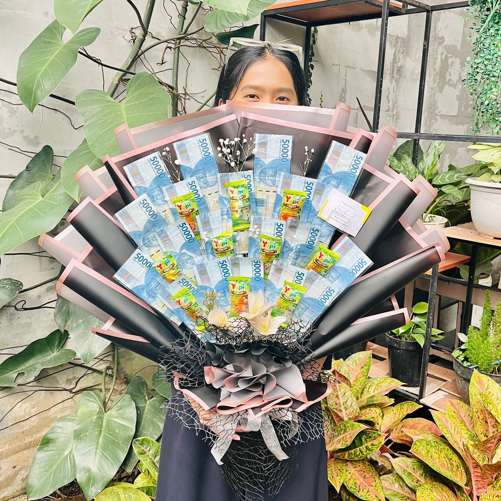 Jual MONEY BOUQUET BUKET UANG KOSONG ISI SENDIRI CUSTOM KADO HADIAH ...