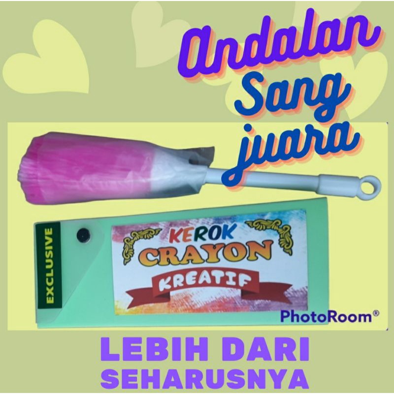 Jual Alat Gores Kerik Crayon Kreatif Kemasan Exclusive Isi 5 Batang ...