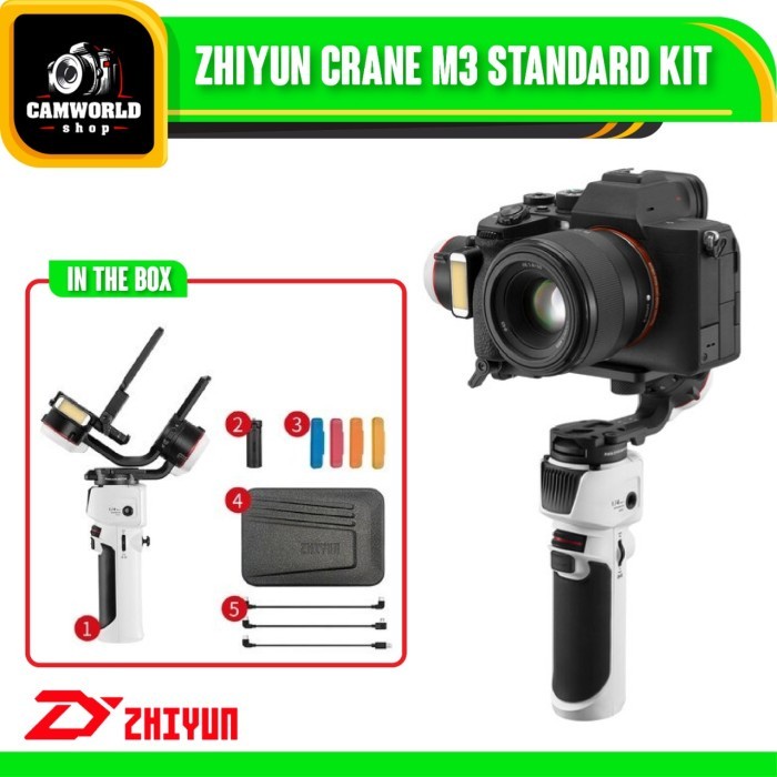 Jual Zhiyun CRANE M3 3-Axis Handheld Gimbal Stabilizer | Shopee Indonesia