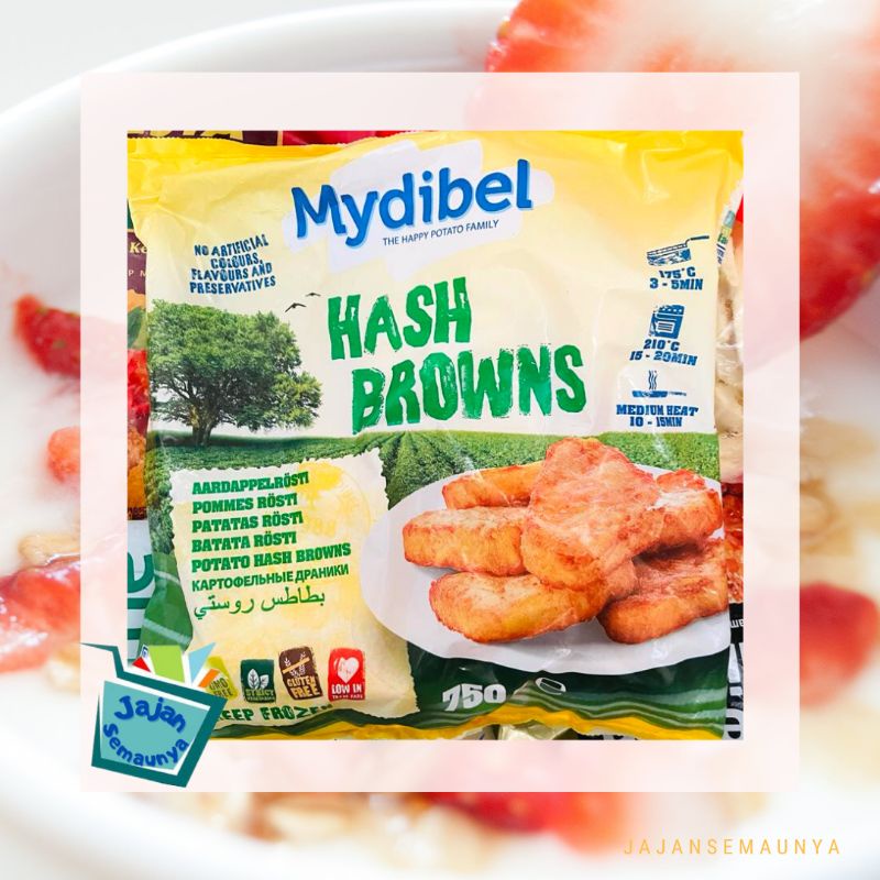 Jual MyDibel hash brown 750 gr | Shopee Indonesia