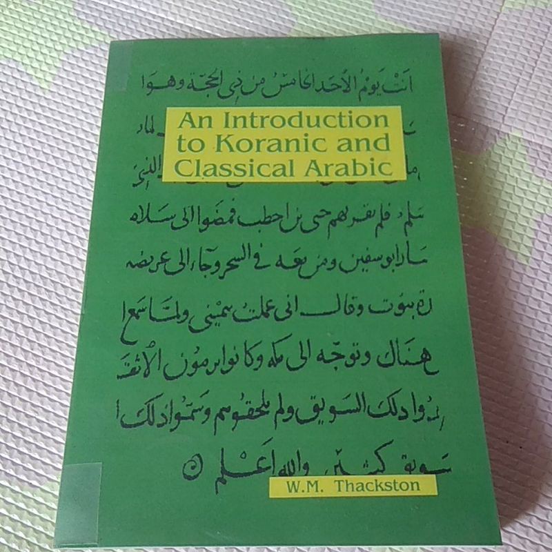 Jual An introduction to Koranic and Classical Arabic | Shopee Indonesia