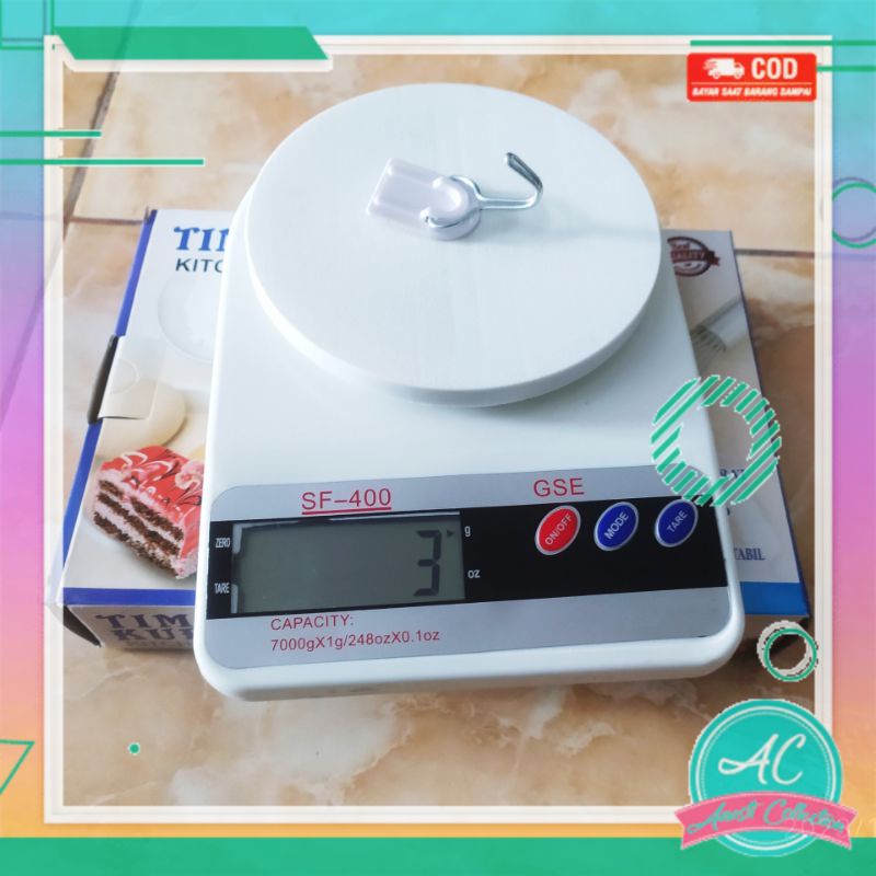 Jual Original GSE Timbangan paket emas kue gula tepung dapur digital ...