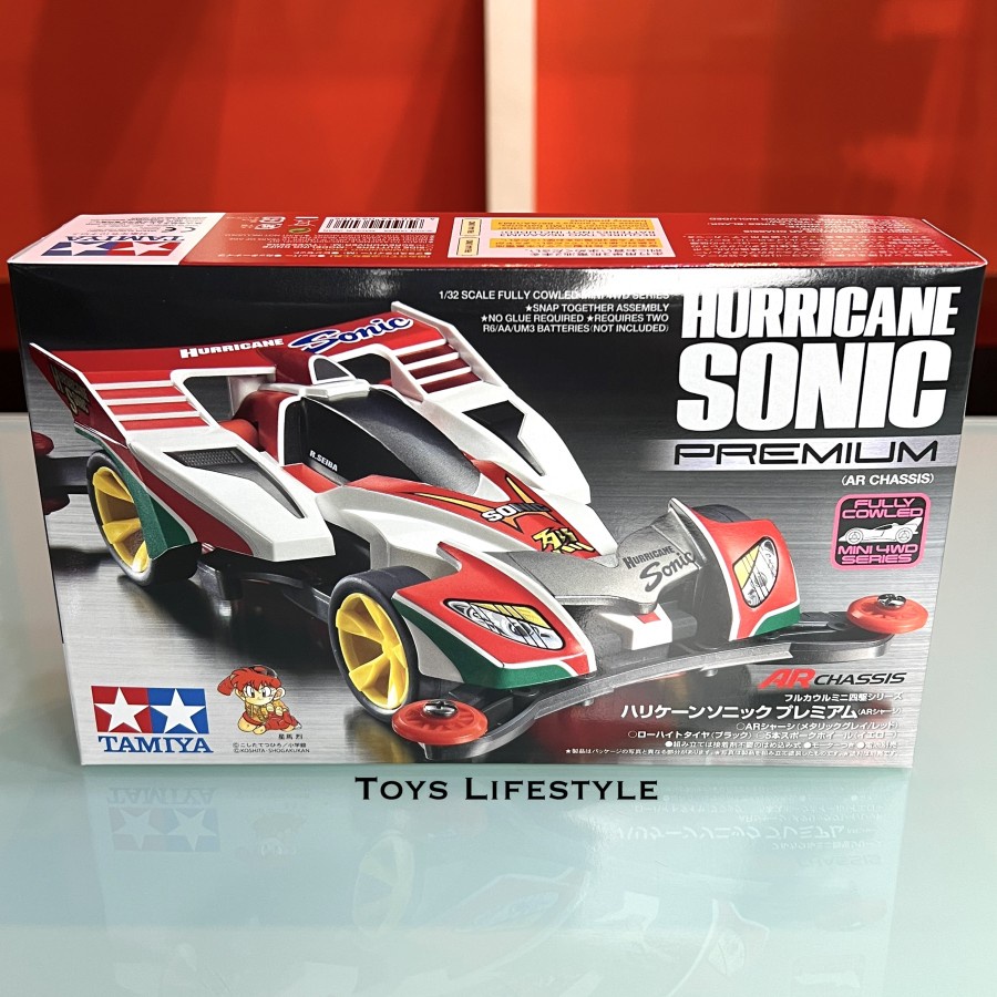 Jual Mainan Rakit Mobil Tamiya Mini 4WD - Hurricane Sonic (ORIGINAL ...