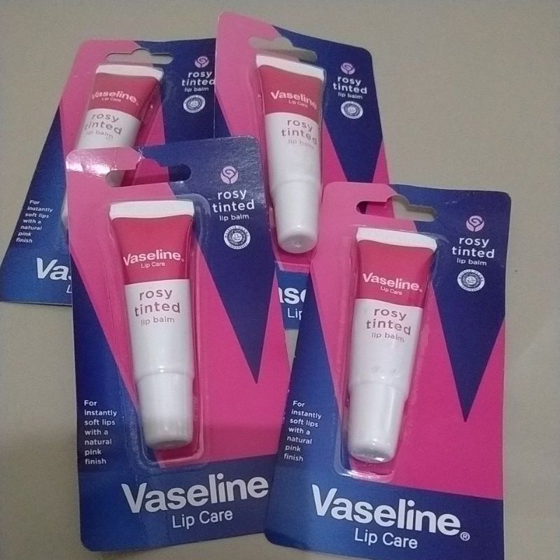 Jual Vaseline Lip Care Rosy Tinted Lip Balm 10 grm | Shopee Indonesia