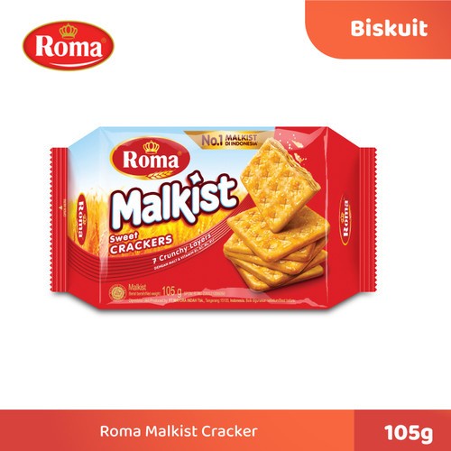 Jual ROMA Malkist Crackers Biskuit [105 Gr] | Shopee Indonesia