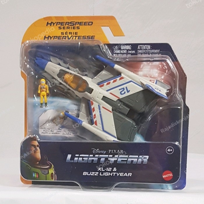 Jual Figure Lightyear Hyperspeed Series Xl-12 & Buzz Lightyear Disney ...