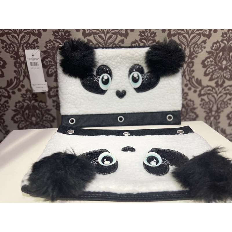 Jual tempt pensil Justice original panda pencil case/tempat dompet ...