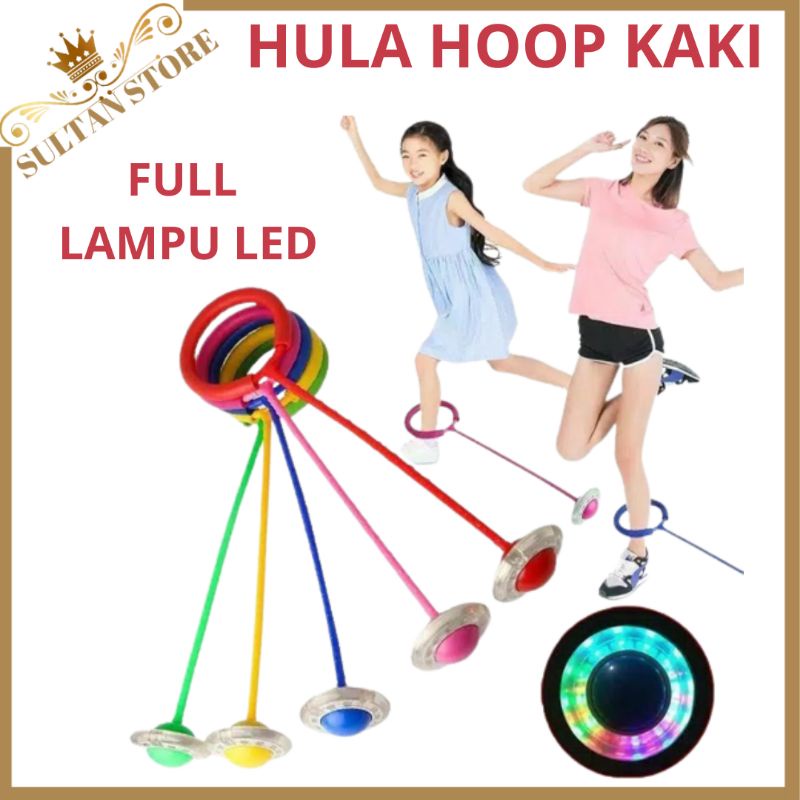 Jual Hulahop Kaki Bisa Nyala Full LED Hula Hoop Kaki Full LED Hulahup ...