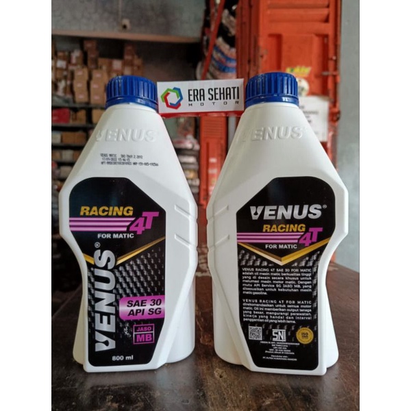 Jual LE OLI VENUS MATIC RACING 4T 800ml SAE30 ORIGINAL | Shopee Indonesia