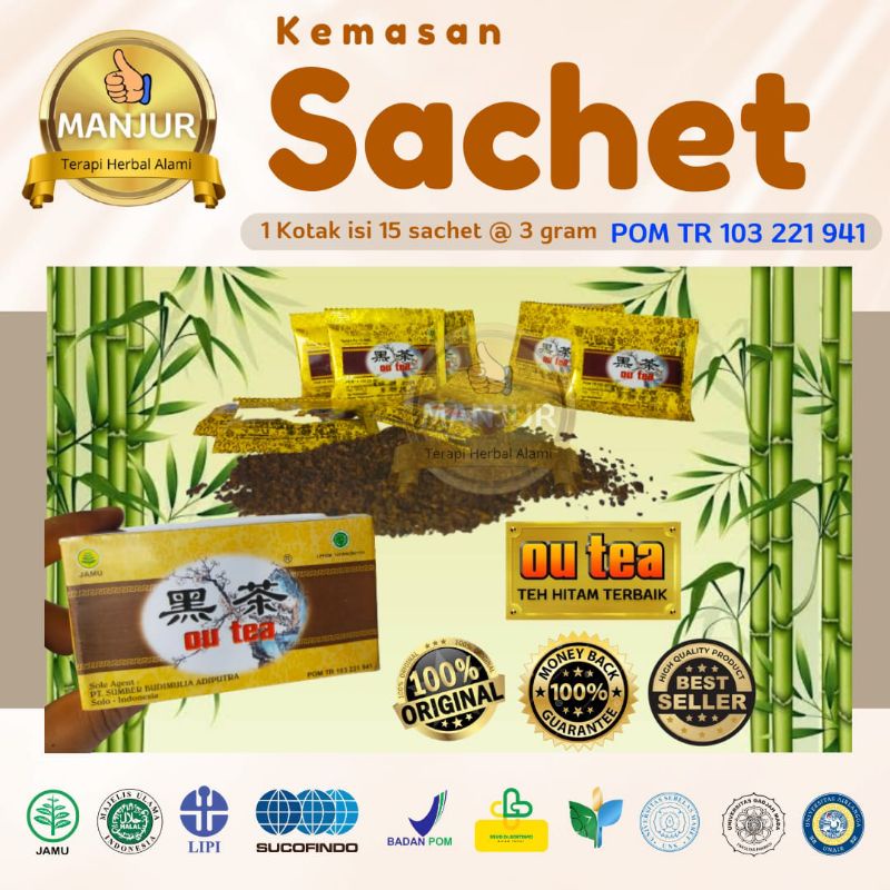 Jual Ou Tea - Teh Hitam - Teh Kesehatan - Kemasan Sachet - 1 Dus isi 15 ...