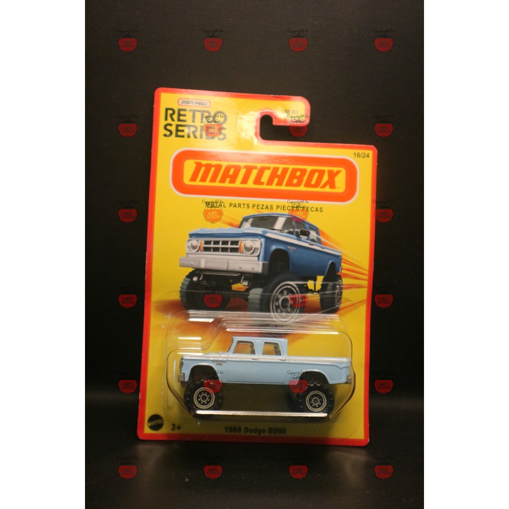 Jual Dodge D2000 1968 Matchbox RETRO series | Shopee Indonesia