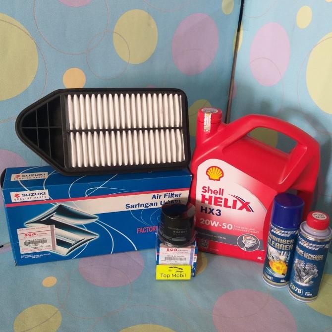 Jual Paket service Oli Shell Helix HX3 20W-50 APV lama APV Arena (5 ...