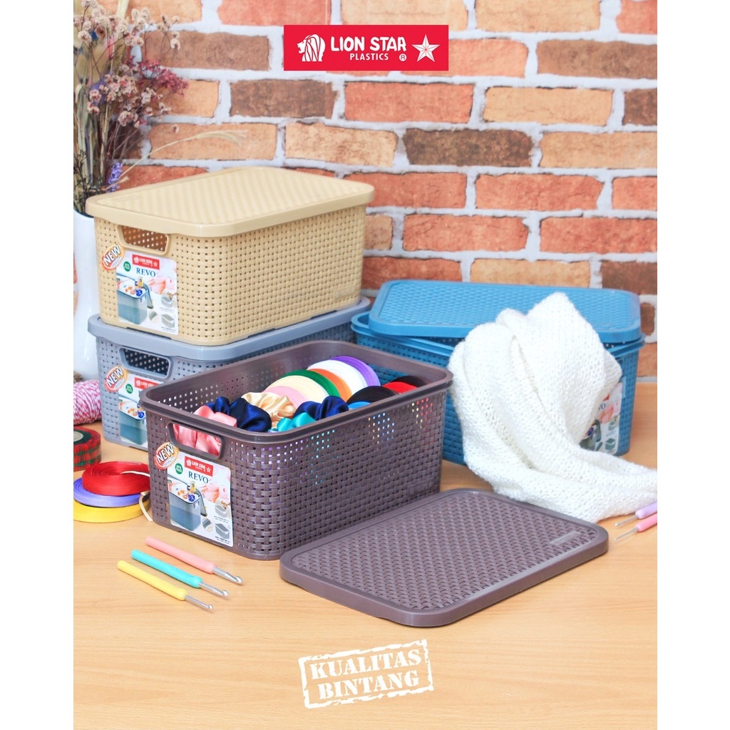 Jual Storage Box Lion Star Revo 16L CONFORTA | Serba Guna | Kotak ...