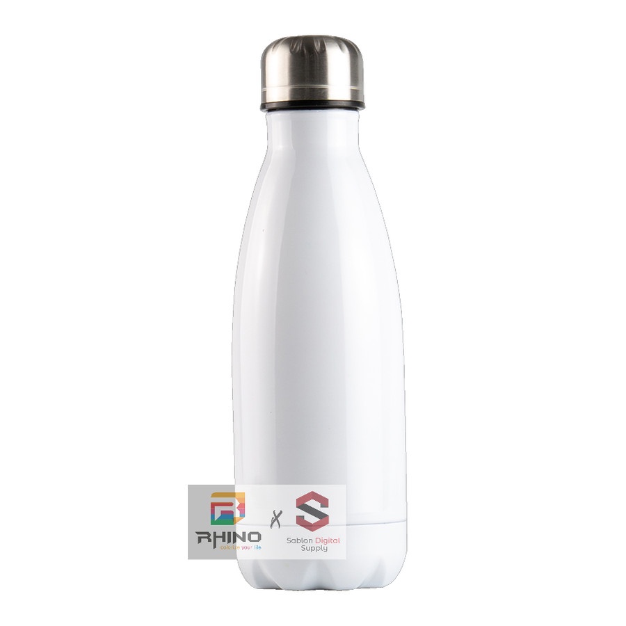 Jual Botol Polos untuk Sublimasi 350 ML Bowling Bottle White ( RCT - 23 ...