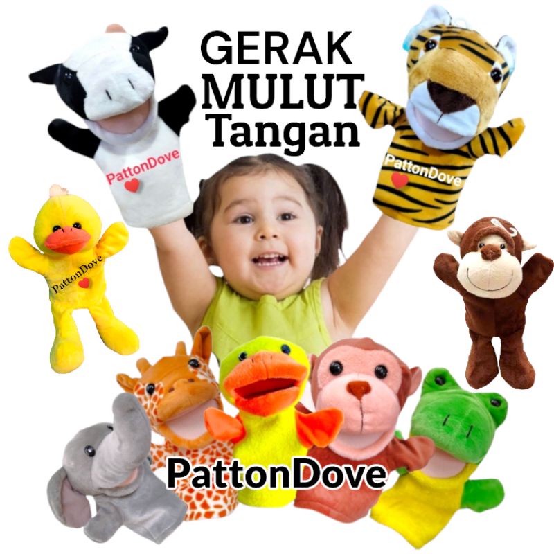 Jual BONEKA TANGAN PREMIUM HAND PUPPET ANIMAL BINATANG HEWAN KARAKTER ...