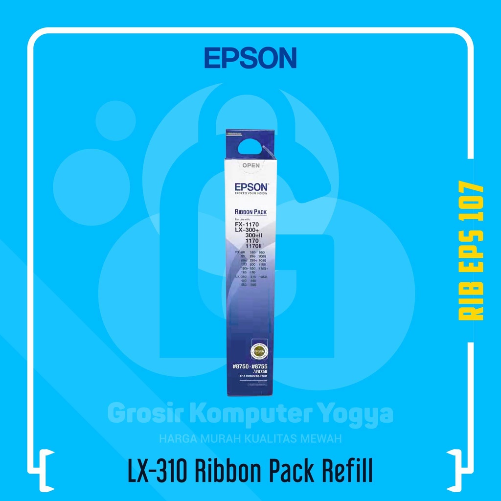 Jual Epson LX-310 Ribbon Pack Refill Pita Printer | Shopee Indonesia