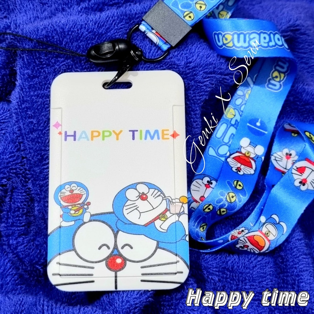Jual Cute Animation series Tempat kartu / ID card holder /flash card e ...