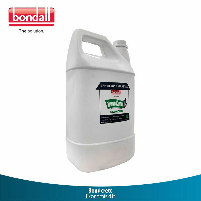 Jual Bondall Bondcrete Ekonomis Lem Beton dan Sealer 4KG | Shopee Indonesia