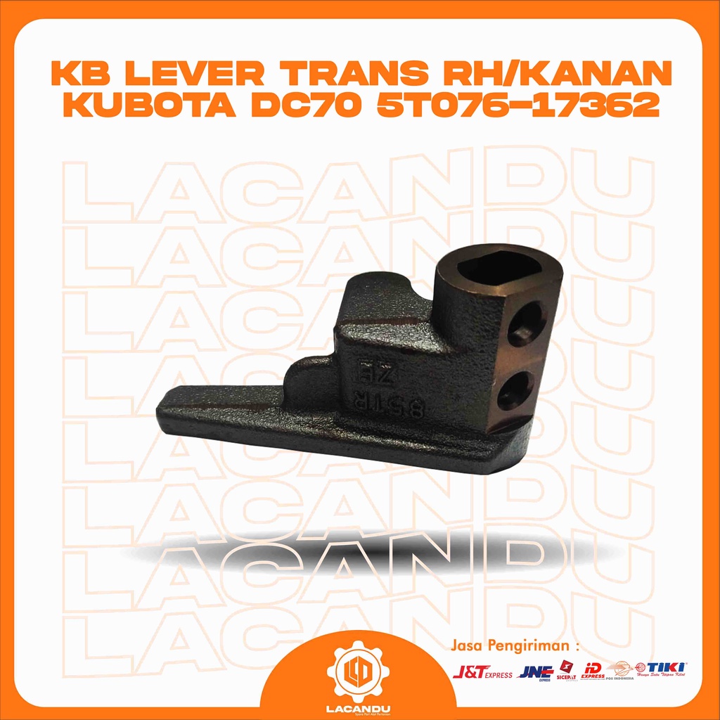 Jual KB LEVER TRANS RH/KANAN KUBOTA DC70 5T076-17362 FOR COMBINE ...