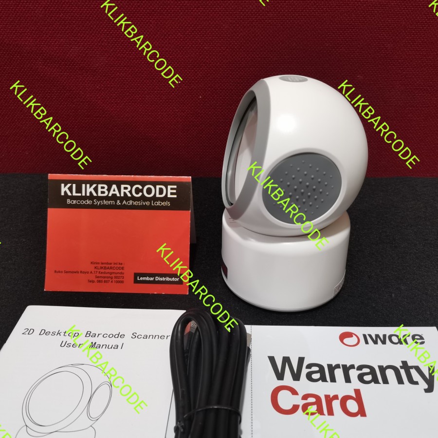 Jual USB OMNI DIRECTIONAL 2D IWARE OS-930 AREA IMAGER BARCODE SCANNER ...