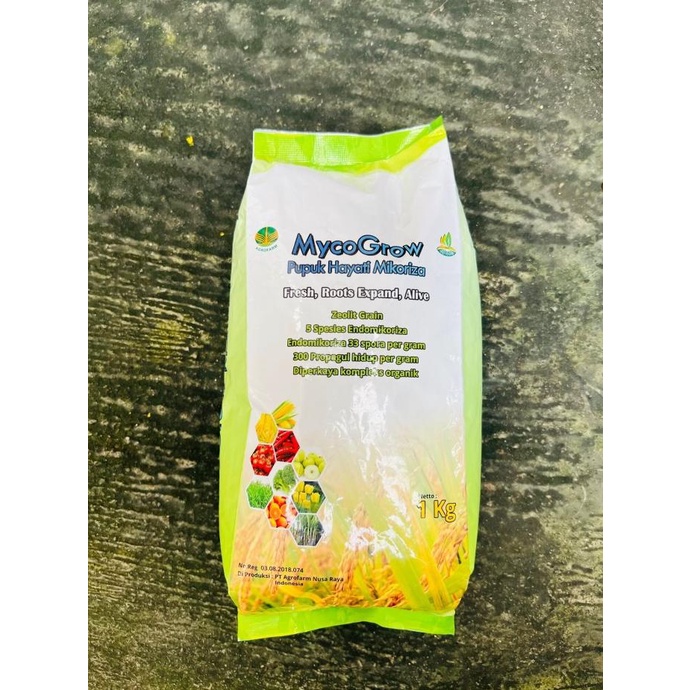 Jual Mikoriza MycoGrow pupuk hayati 1 kg -Qink- | Shopee Indonesia