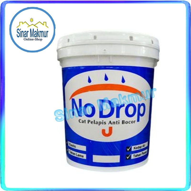 Jual Cat Pelapis Anti Bocor Pail 20 KG 002 Abu-Abu Cat Tembok Waterproofing (NO DROP) | Shopee ...