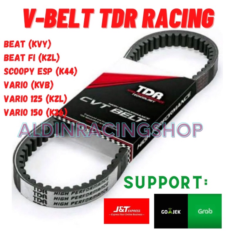 Jual Vbelt Belt TDR Beat FI - Scoopy FI - Spacy (ESP Stater Halus) K44 ...