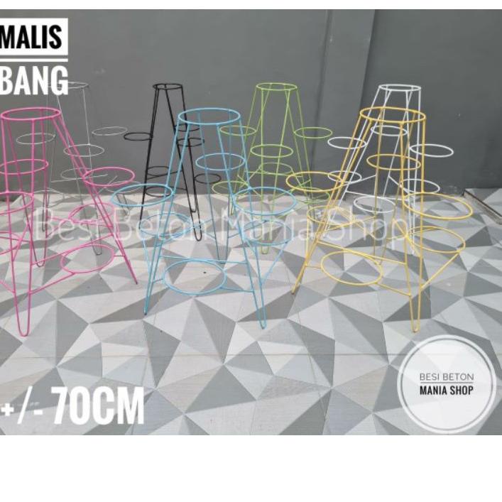 Jual STANDING POT / STANDING POT BESI / RAK KAKTUS / RAK POT BESI / POT ...