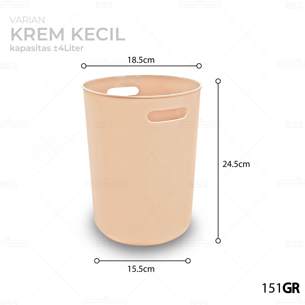 Jual Trash Bin Aesthetic Tempat Sampah 4L 8L Minimalis Tong Sampah ...