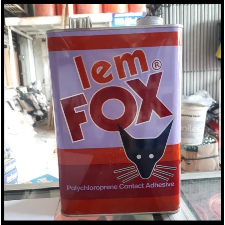 Jual Lem Fox Kuning Galon 2,5Kg/ Lem Multifungsi Karpet Sendal 2.5 Kg 2.5Kg | Shopee Indonesia
