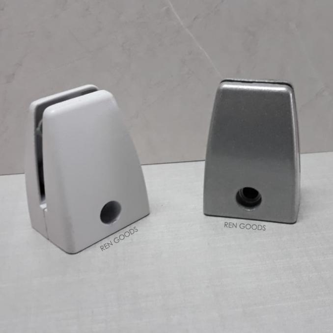 Jual Bracket Partisi Klem Penjepit Kaca Kayu Stand Acrylic Clamp Sekat ...