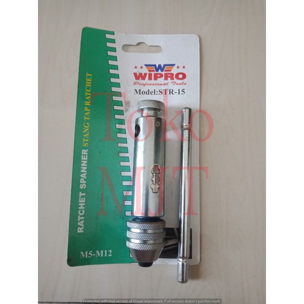 Jual Stang Tap Gagang Handtap Model Ratchet M5-M12 WIPRO | Shopee Indonesia