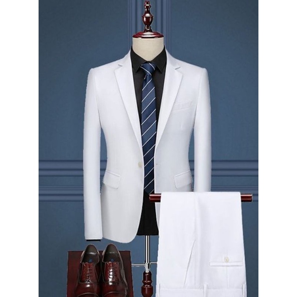 Jual setelan jas formal pria/set jas kantor/set jas wedding/setelan jas ... Jual setelan jas formal pria/set jas kantor/set jas wedding/setelan jas ...