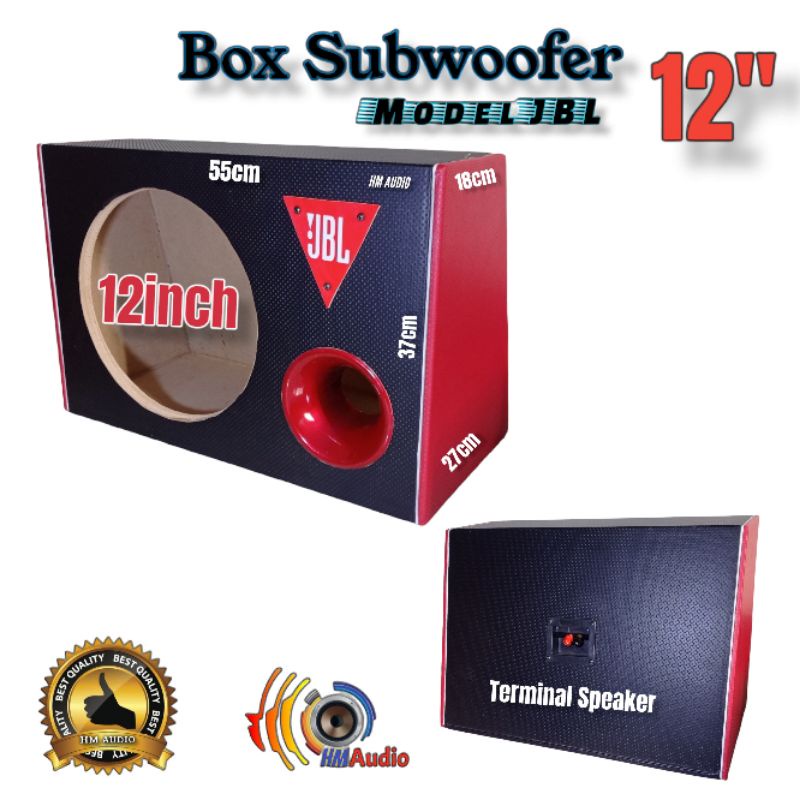 Jual Box JBL 12 inch Box Subwofer model JBL mdf tebal rapi | Shopee ...