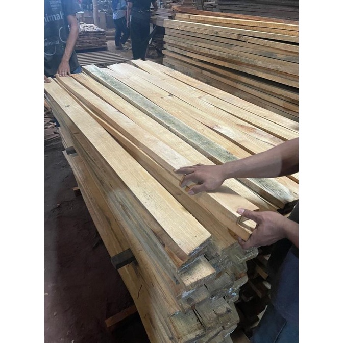 Jual Papan Kayu Pinus Oven Baru T 1 L 10 P 100 Cm Jati Belanda Sudah ...