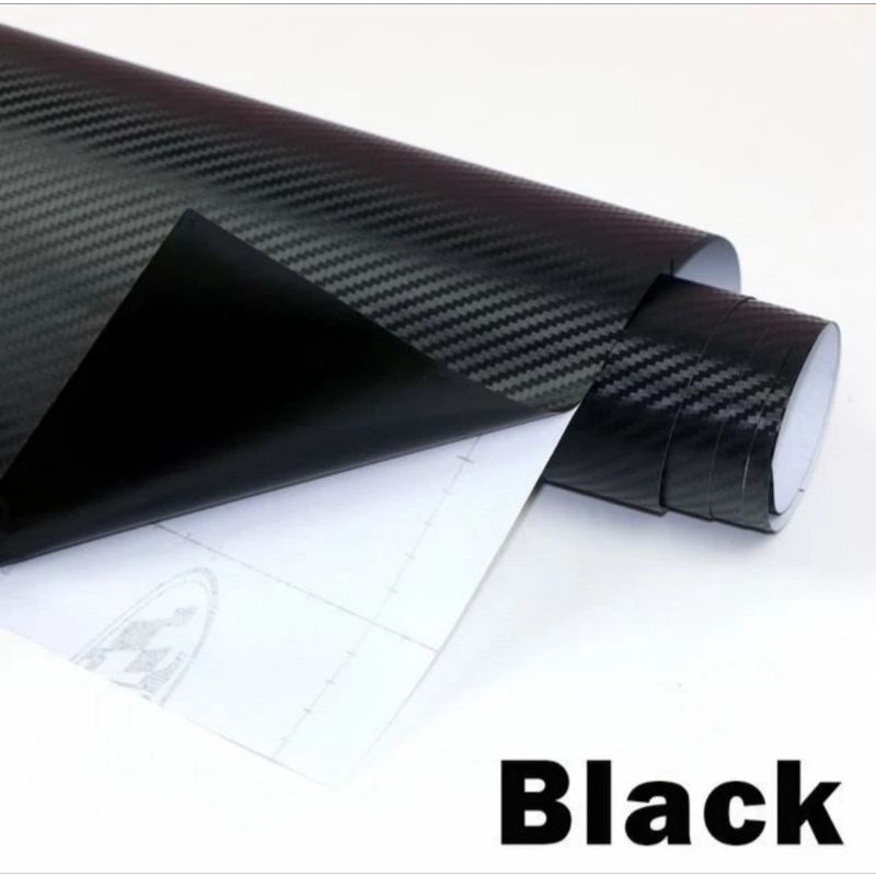 Jual Stiker Vinyl Carbon Fiber Mobil Car Wrap Multifungsi 127 x 30 CM ...
