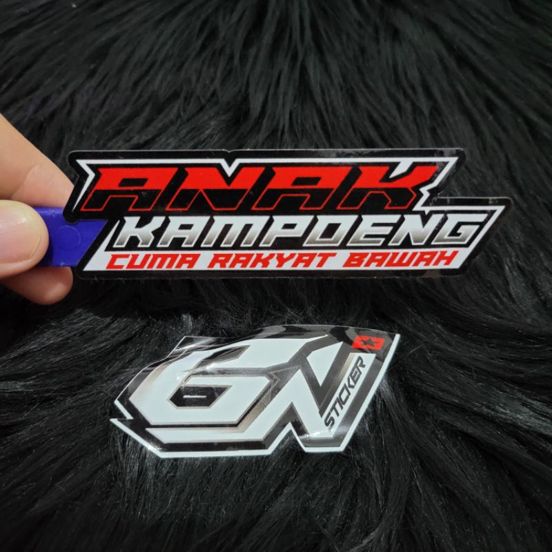 Jual sticker kata2 viral Anak Kampoeng | Shopee Indonesia