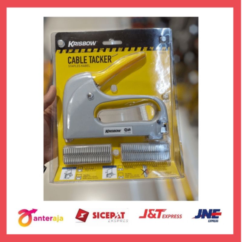 Jual Krisbow Stapler Cable Tacker / Stepler | Shopee Indonesia