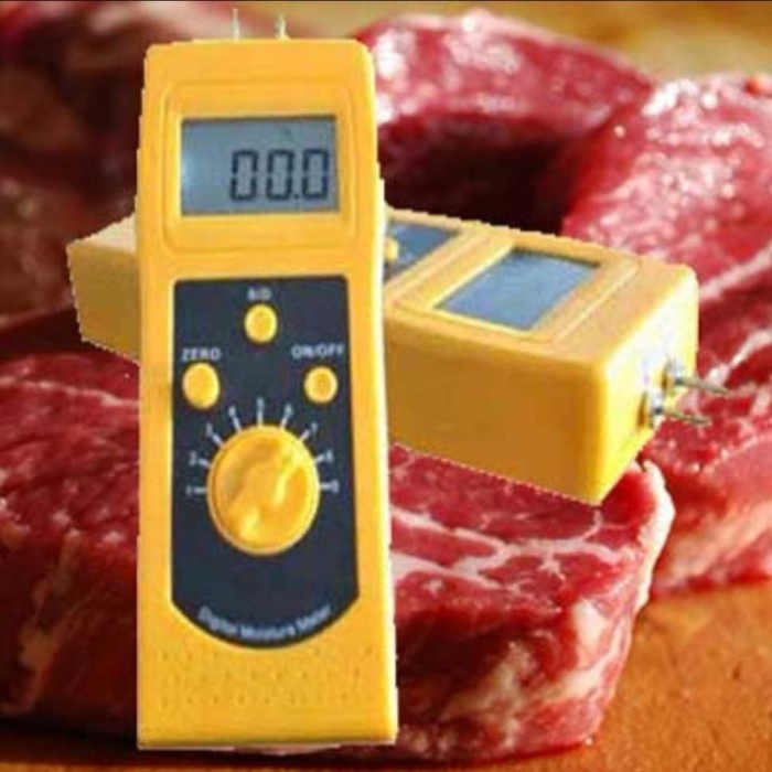 Jual alat ukur kadar air daging sapi ikan ayam DM300R meat moisture ...